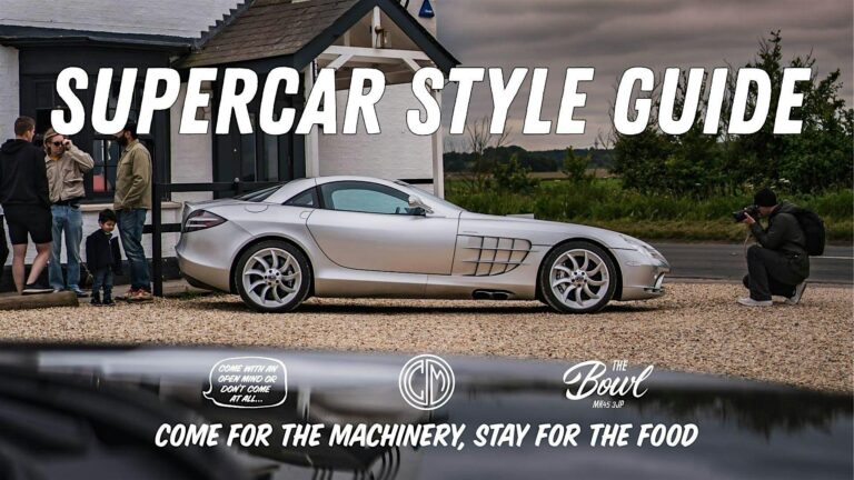 Caffeine & Machine - Supercar Style Guide – The Bowl - Car Events