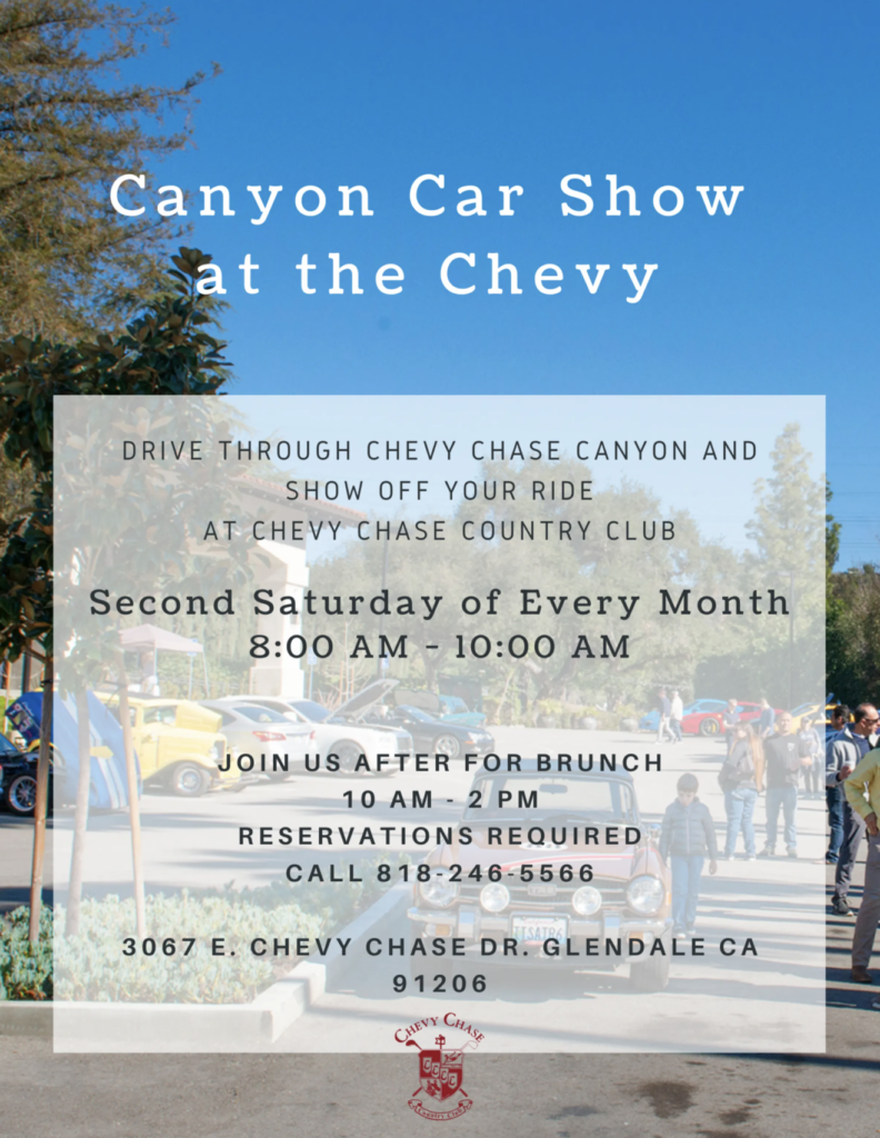 Canyon Car Show At The Chevy - Car Events