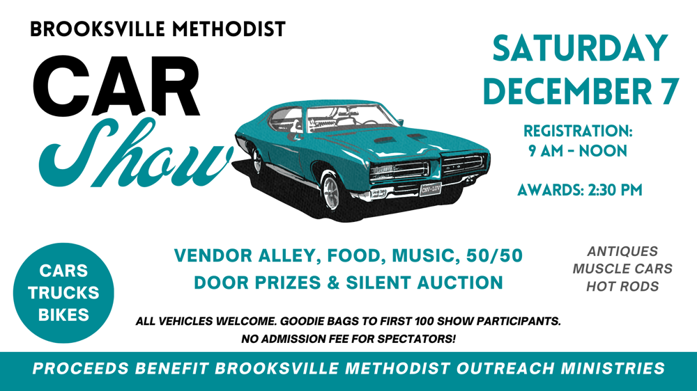 Brooksville Methodist Car Show - Car Events
