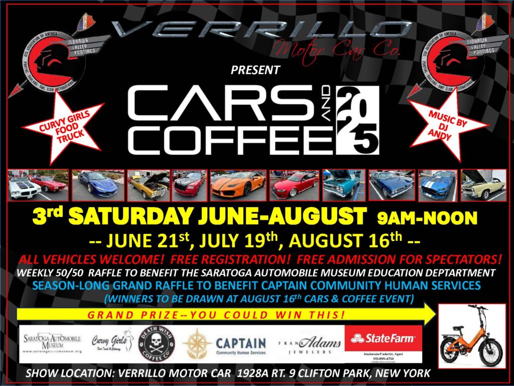 Cars and Coffee at Verrillo Motor Car! - Car Events