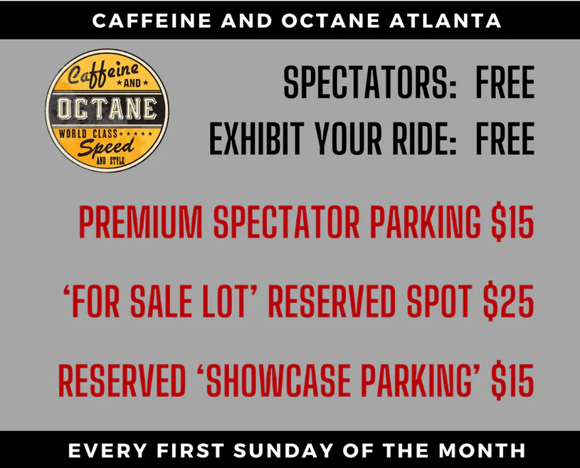Caffeine & Octane – Atlanta - Car Events