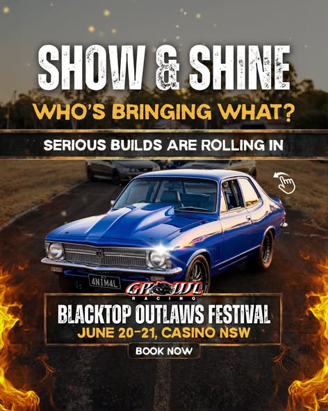 SHOW & SHINE BLACKTOP OUTLAWS FESTIVAL - Car Events