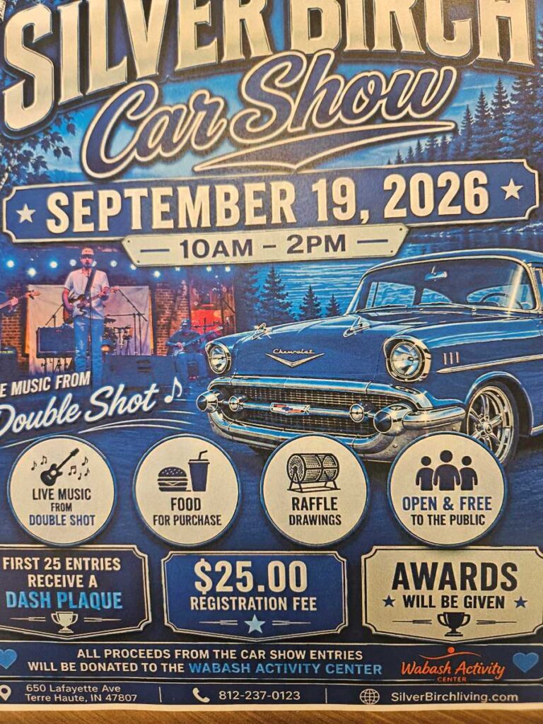 Silver Birch of Terre Haute Car Show to Benefit Wabash Activity Center ...
